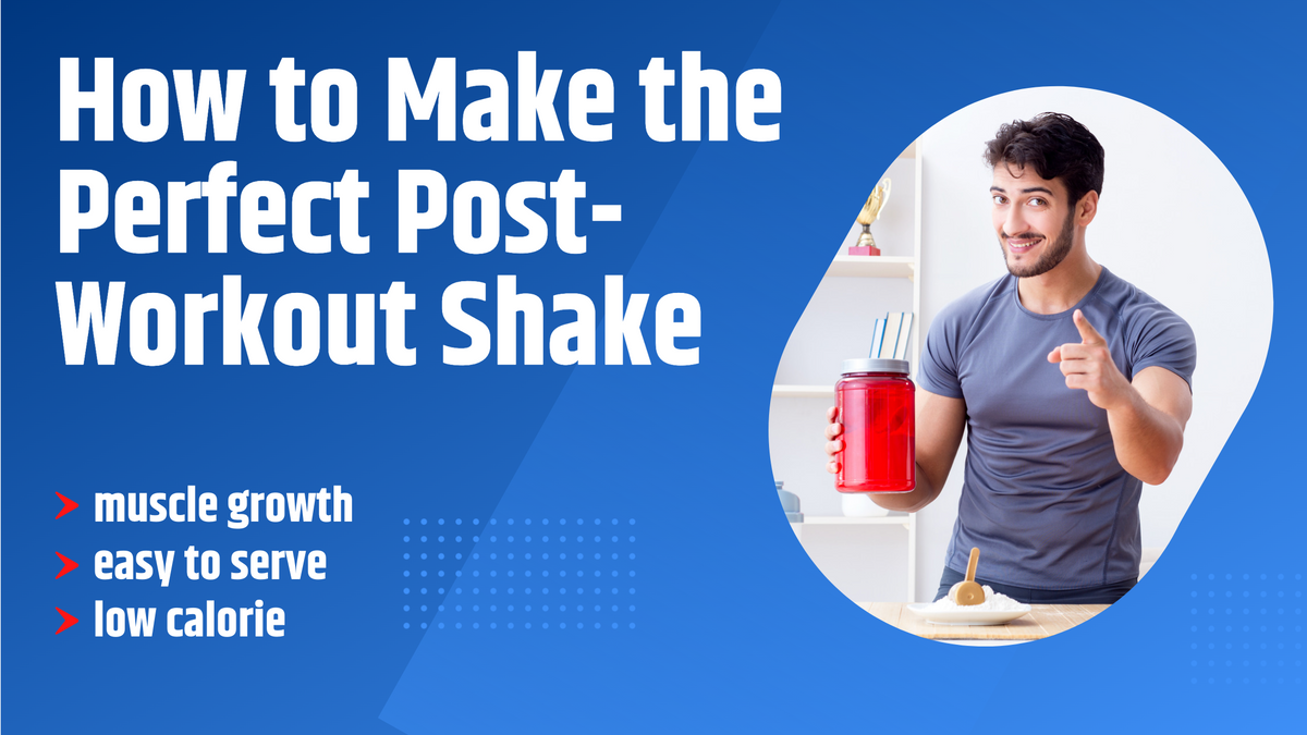 How to Make the Perfect Post-Workout Shake – Applied Science Nutrition